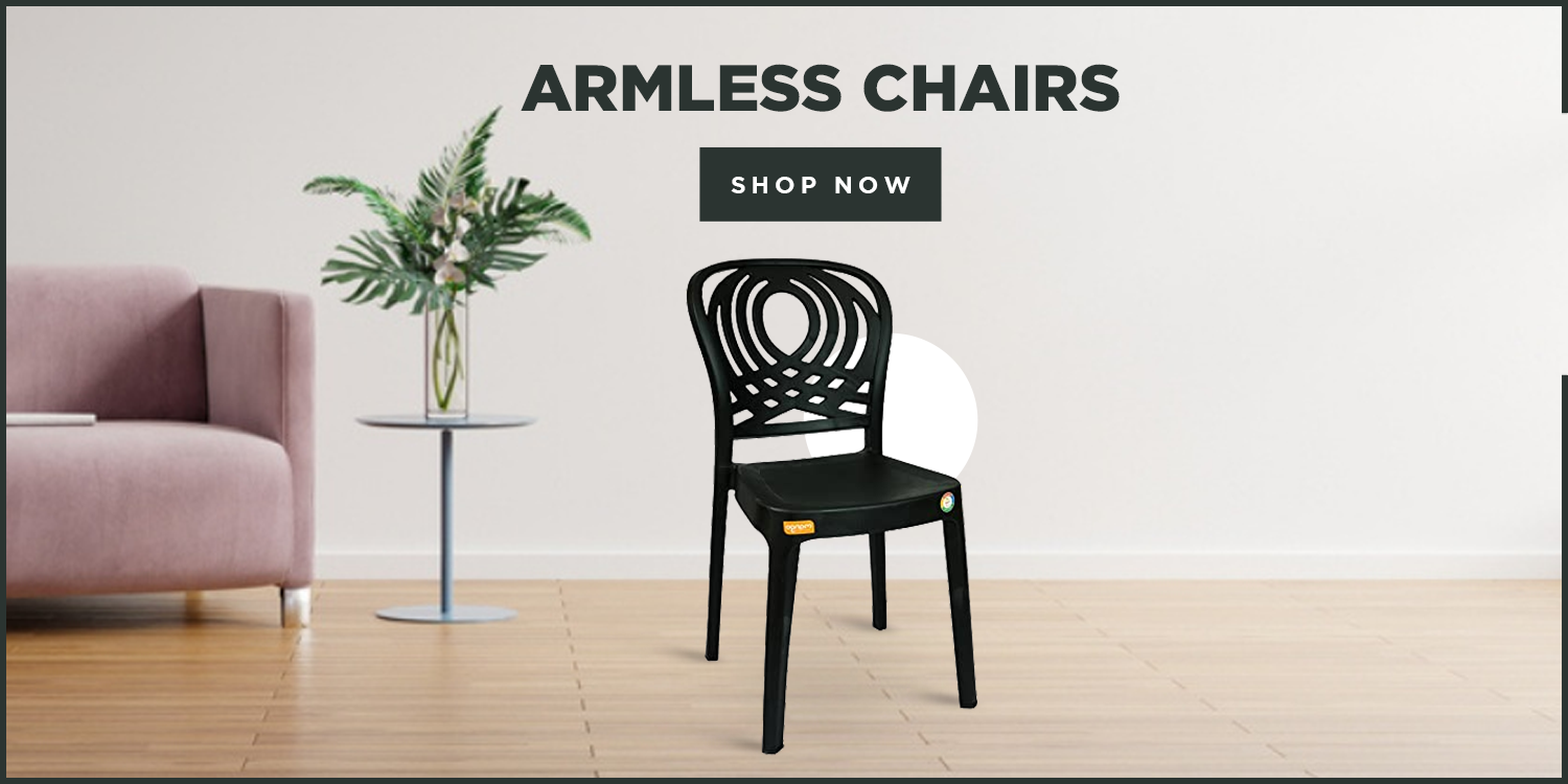 The Durability and Practicality of Armless Plastic Chairs
